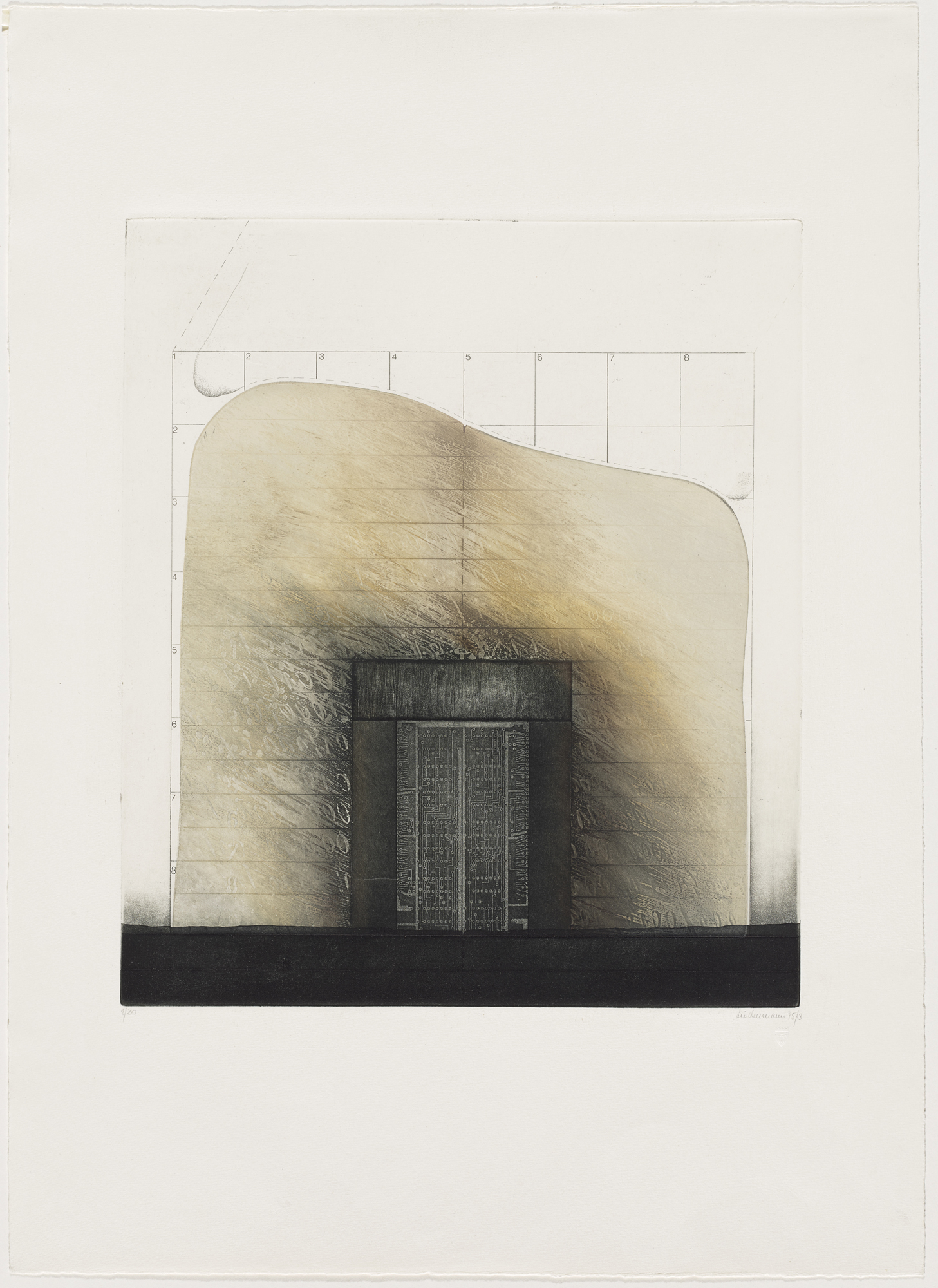 Lenbachhaus - Sammlung Online - Kuno Lindenmann, Integration III, 1975