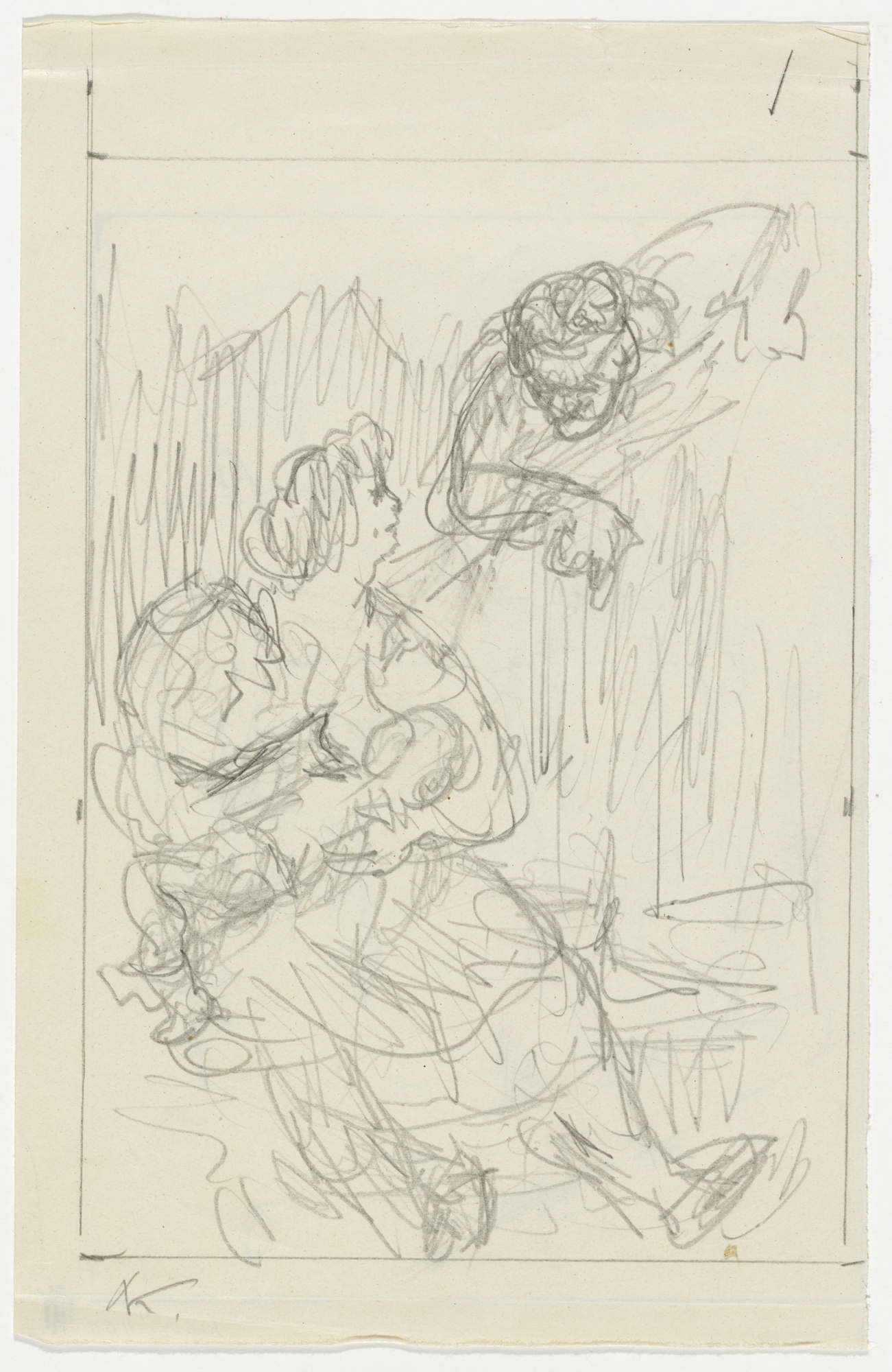 Lenbachhaus - Sammlung Online - Alfred Kubin, Illustration Entwurf zu ...