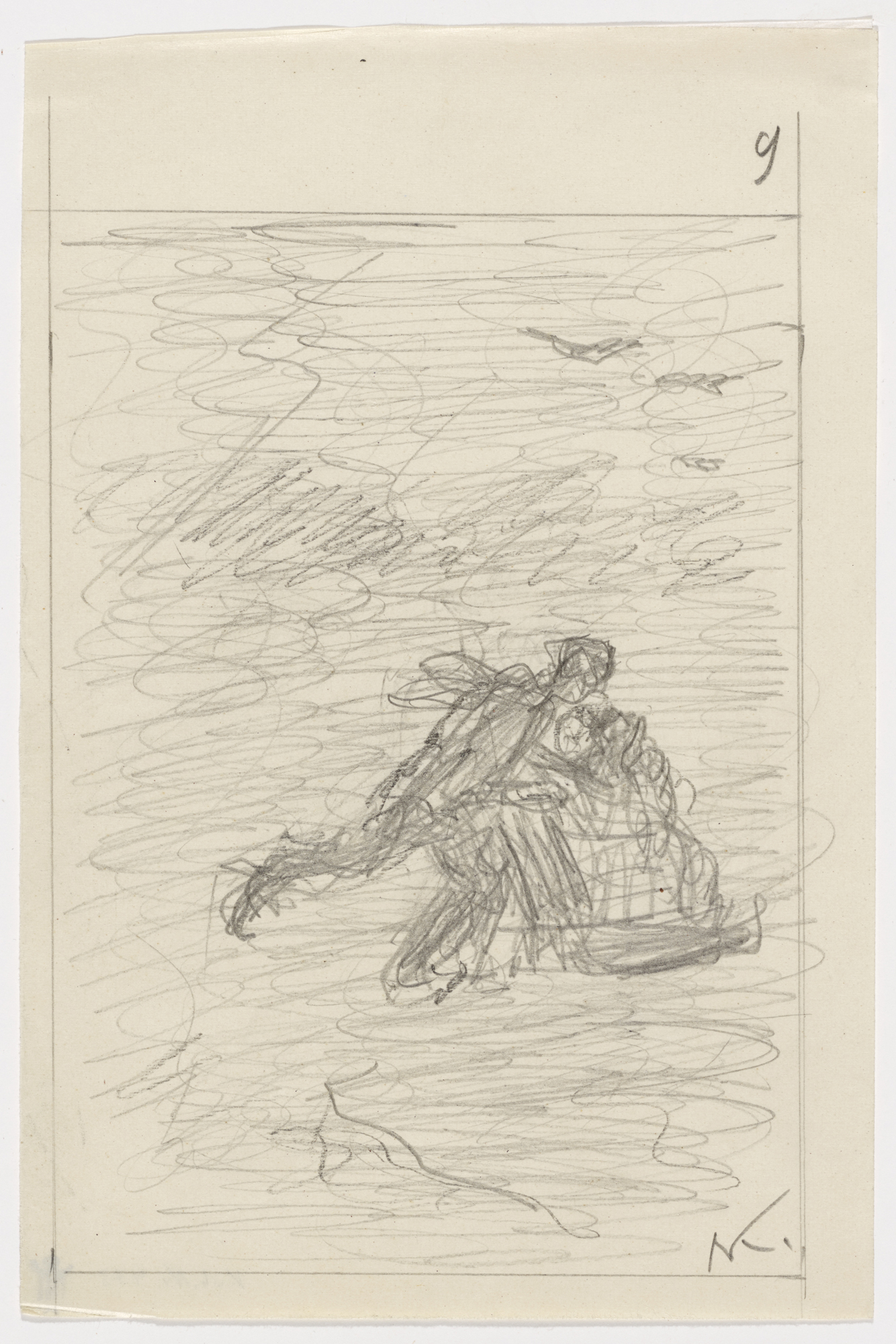 Lenbachhaus - Sammlung Online - Alfred Kubin, Illustration Entwurf zu ...